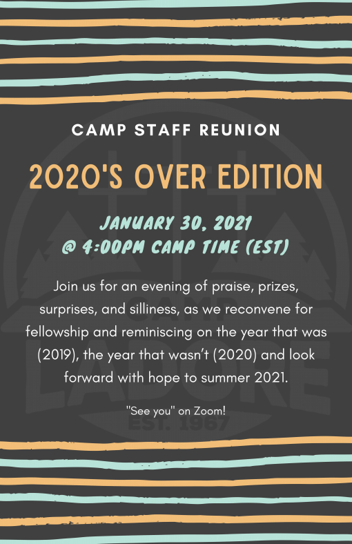 Camp Reunion 2021 Flyer – Camp Ladore